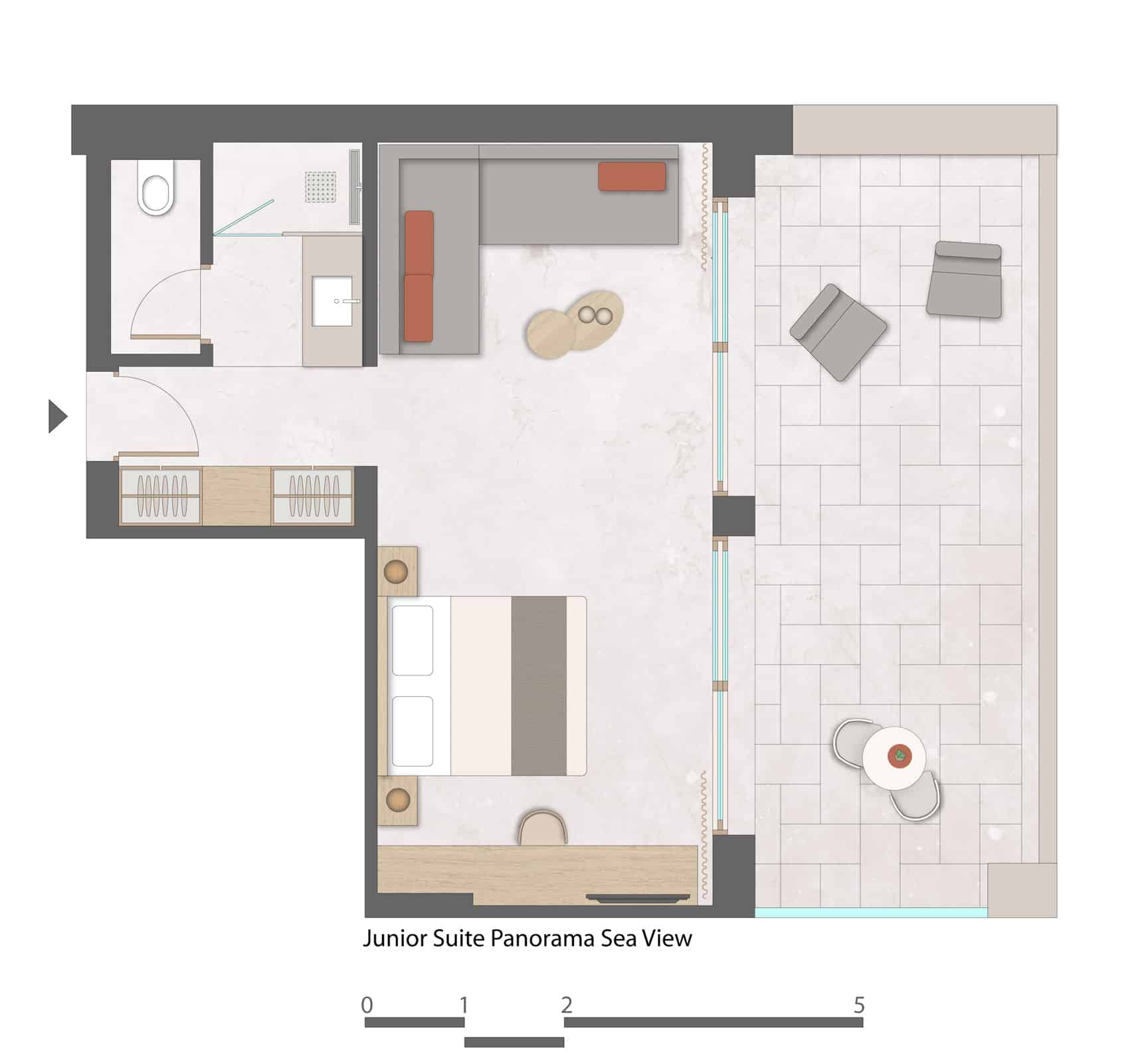Junior Suite With Panorama Sea View | Elix, Mar-Bella Collection