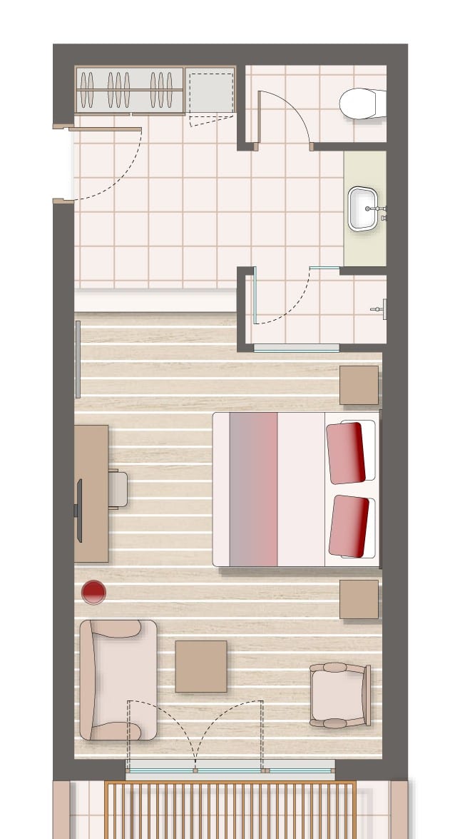 Junior Suite With Sea View in Corfu | Nido by Mar-Bella Collection